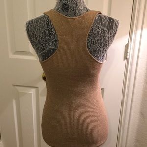 Tops | Gold Tank | Poshmark